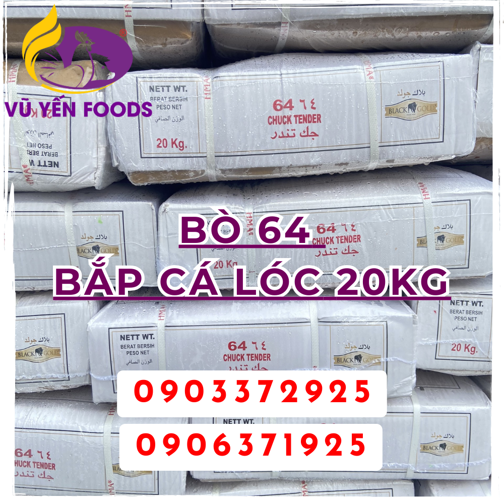 Bò 64 Bắp cá lóc 20kg